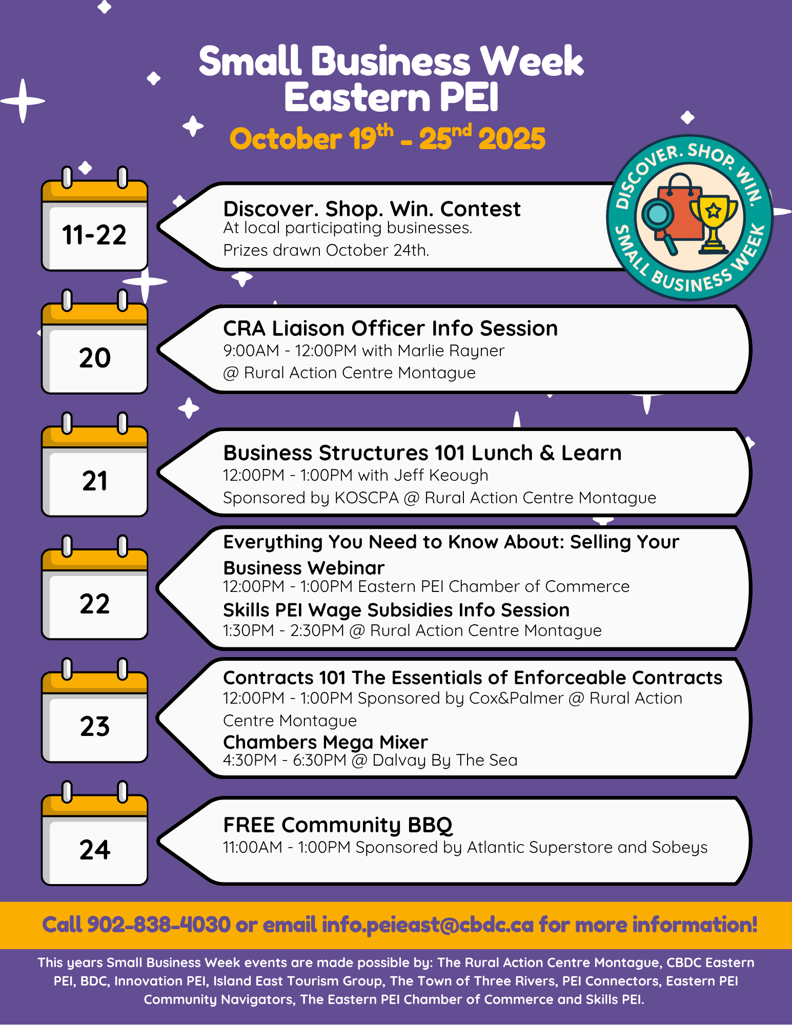 Small Business Week Eastern PEI - Rural Action Centre